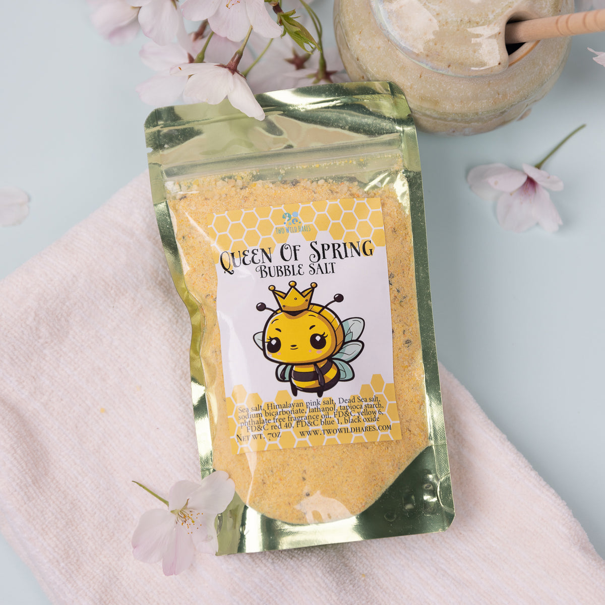 QUEEN OF SPRING BUBBLE SALT – Bath Bevy